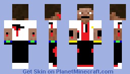 Famous Person (Bleeding) Minecraft Skin