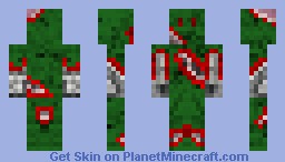 Rotten Zombie Minecraft Skin