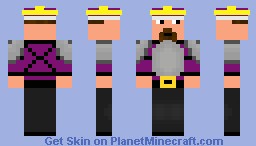 -[Royal Warrior]- (Purple) Minecraft Skin