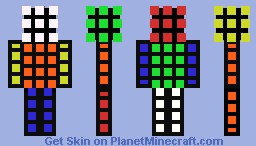 Rubik Cube Skin Minecraft Skin