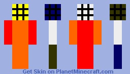 Rubiks Cube skin Minecraft Skin