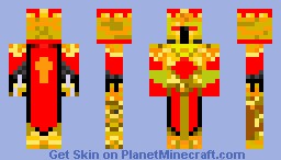 Ruby Knight Minecraft Skin