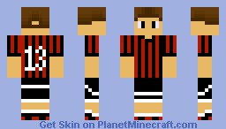 Rugby player Minecraft Skin