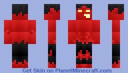 Red Hulk Minecraft Skin