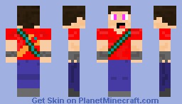 Running Man Minecraft Skin