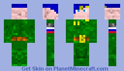 Russian Soldier Minecraft Skin
