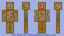 Rusty Robot Minecraft Skin