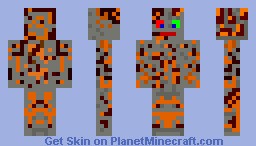 Rusty robot Minecraft Skin