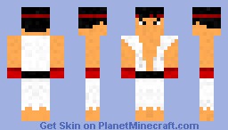 Ryu Minecraft Skin