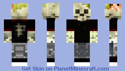 Skeleton/Zombie Minecraft Skin