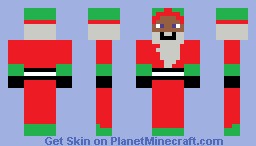 SANTA!!!! Minecraft Skin