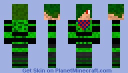 The green guy Minecraft Skin