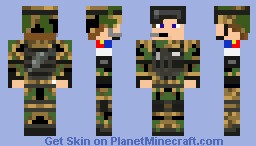 Female "Cargo Pants" Skin Minecraft Skin