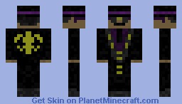 saint from saints row the third (better in 3d) Minecraft Skin