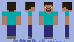 simple steve Minecraft Skin