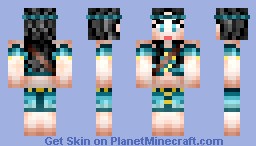 Girl Archer Minecraft Skin