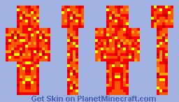 Magma Guy Minecraft Skin