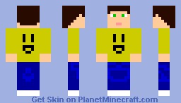 Smiley Shirt Minecraft Skin
