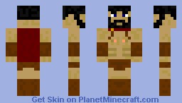 SPARTACUS!!! Minecraft Skin