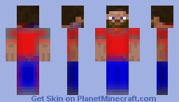 Steve's dad Minecraft Skin