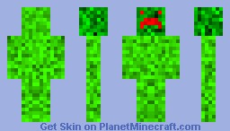 SUPER CREEPER !!! Minecraft Skin