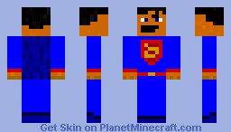 Superman Minecraft Skin