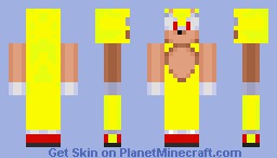 Super sonic Minecraft Skin