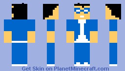 SuperHero Blue Jay Minecraft Skin