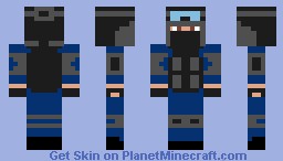 SWAT OFFICER Minecraft Skin