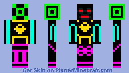 Super Weird Freaky Death Robot Minecraft Skin