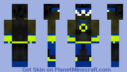 Static (From static shock) Minecraft Skin