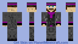 Saints Row the Third Boss Minecraft Skin
