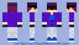 Royal Purple: Rich Man Minecraft Skin