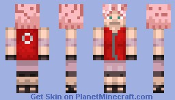 Sakura Skin Minecraft Skin