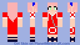 Sakura skin Minecraft Skin