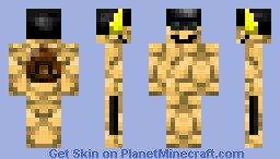 Sandstone suit Minecraft Skin