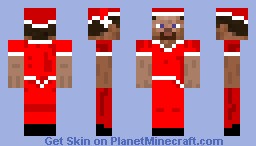 Santa Steve Minecraft Skin