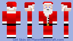 santa Minecraft Skin