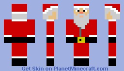 Santa Minecraft Skin