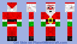 Santa Claus Minecraft Skin