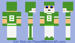 [TEMPLATE] Saskatchewan Roughriders [CFL] Minecraft Skin