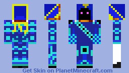 Water Mage Minecraft Skin