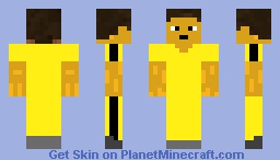 Bruce Lee Minecraft Skin