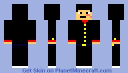 Scarred Man (Villain) Minecraft Skin