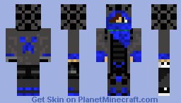 Scarf Guy Blue-LegedaryD Minecraft Skin