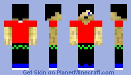 Scene kid *new look* Minecraft Skin