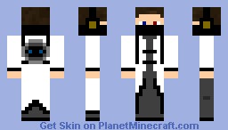 Aperture Science Test Subject (Portal,Portal 2) Minecraft Skin