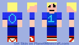 Soccer Player One Minecraft Skin