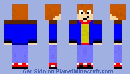 Scott Pillgrim (Now With Jacket!!!) Minecraft Skin