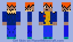 Scott Pilgrim Minecraft Skin